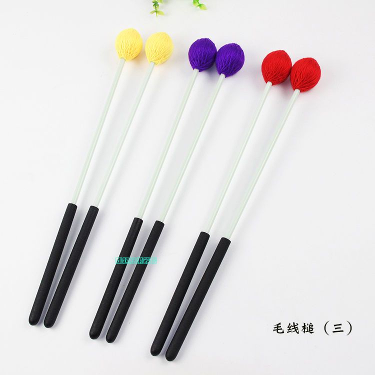 Orff Professional Malinba Wool Mallet Aluminum Plate Mallet Xylophone ...