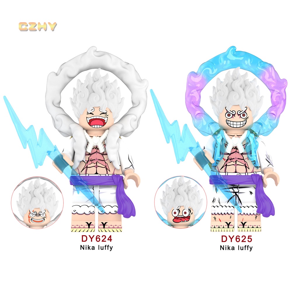Anime Nika Luffy Chopper Nico Franky Mini Building Blocks Figure Toys ...