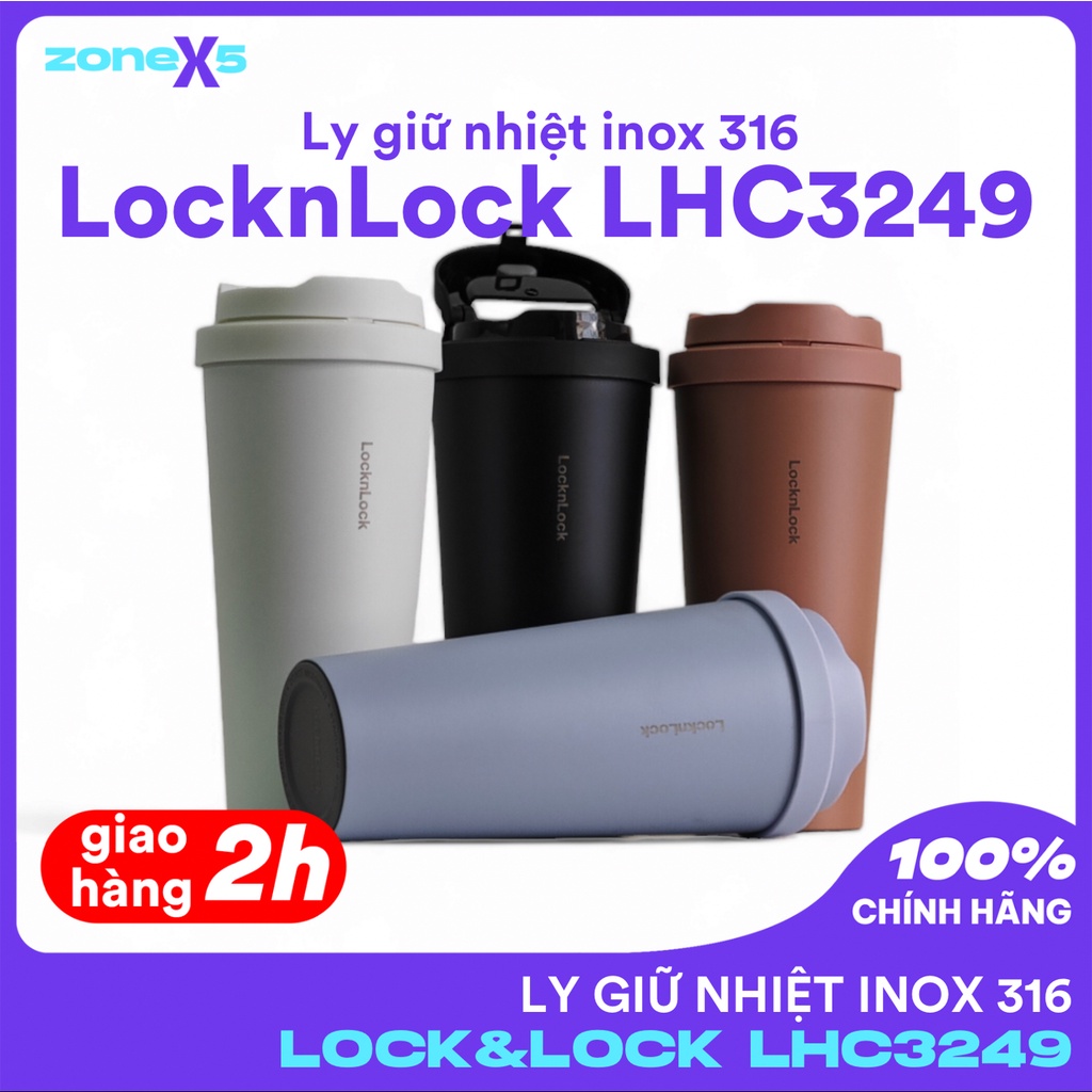Lock&Lock Energetic One-Touch Tumbler LHC3249 - 550ML - Lock&Lock Thermos | Shopee Singapore