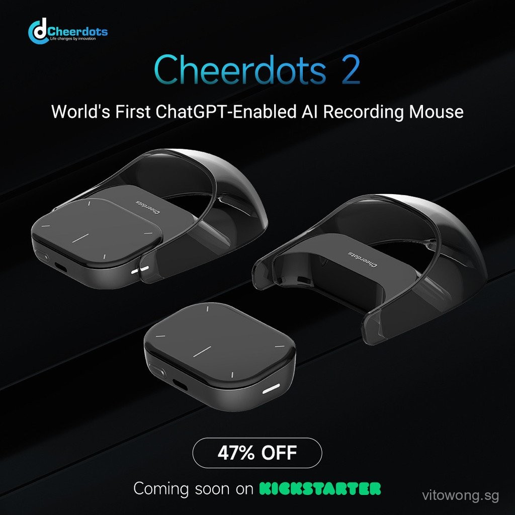 air game AI+Creative Cheerdots Wireless Split Bluetooth Mouse Dual Mode Office Charging Training ...