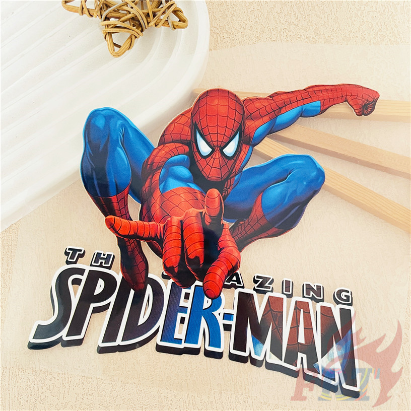 1Pc Superhero Spider Man Heat Transfer Vinyl Stickers DIY Iron on ...