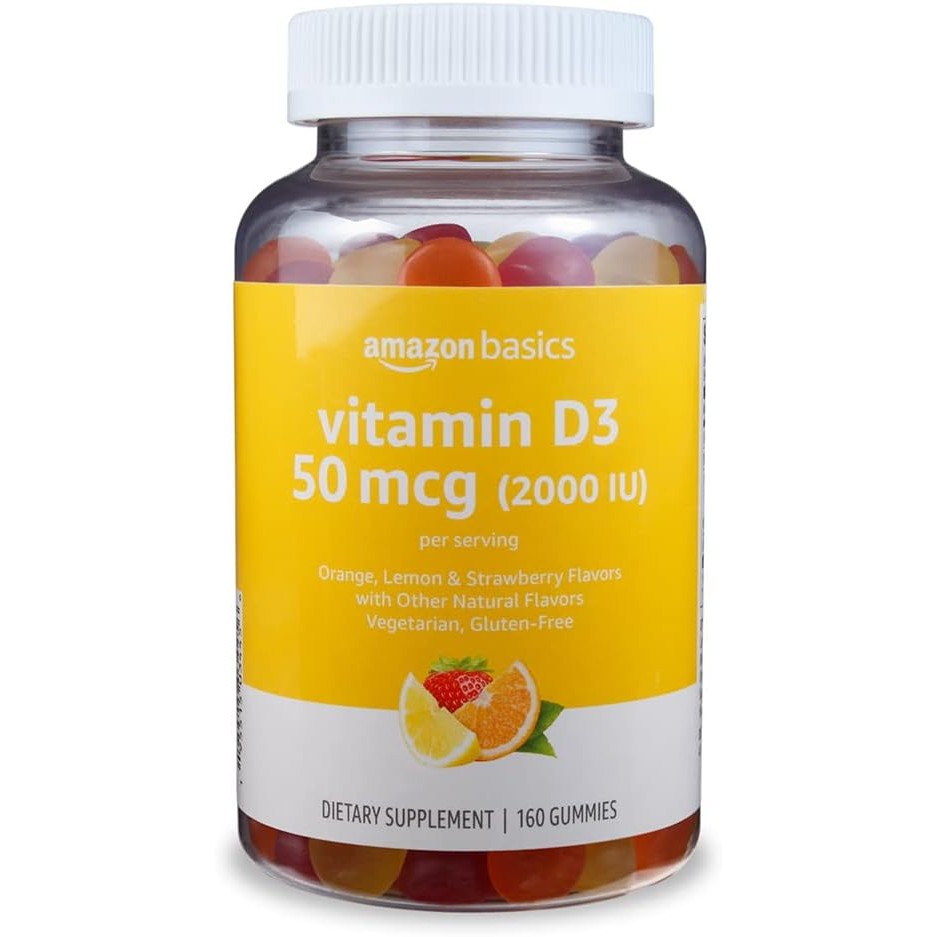 Supplement with Pure Supports AdvancedBasics Vitamin D3 2000 IU Gummies ...