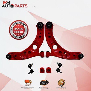 MARS HEAVY DUTY LOWER ARM SET WITH STABILIZER LINK & STABILIZER BUSH ...