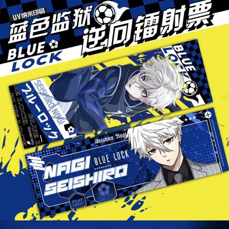 New Blue Lock laser card Bachira Meguru Isagi Yoichi Chigiri Hyouma ...