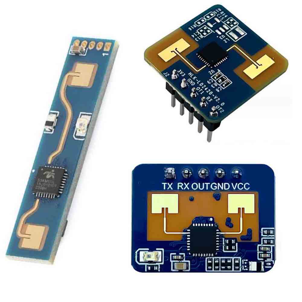 Hi-Link New HLK-LD2410 5V Mini High Sensitivity 24GHz Human Presence ...