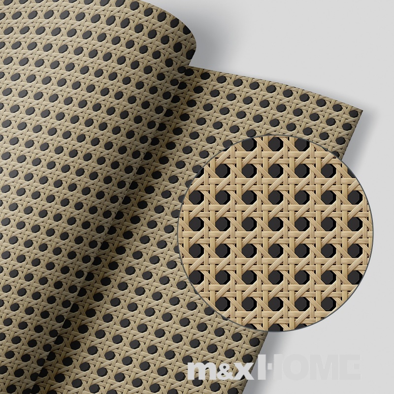 Rattan Wallpaper Adhesiv Wall Decor Peel and Stick Wallpaper Design ...