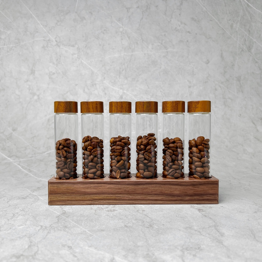 (Local) Single Dose Coffee Bean Test Tube Rack - Storage Container ...