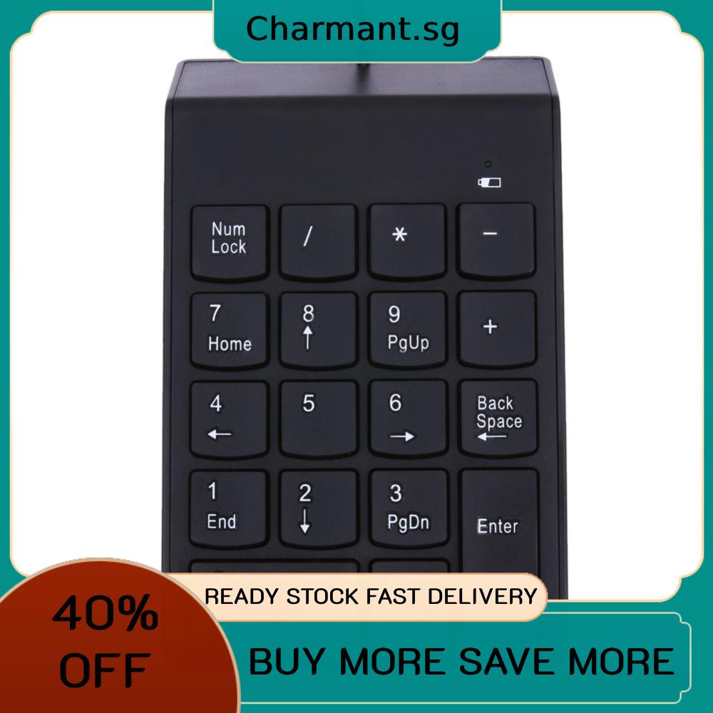 New USB Mini 18-keys Num Pad Numeric Number Keypad Keyboard for Laptop Note | Shopee Singapore