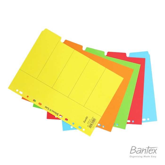 Bantex Cardboard Divider/Ordner Divider/Binder Divider/Carton Material ...