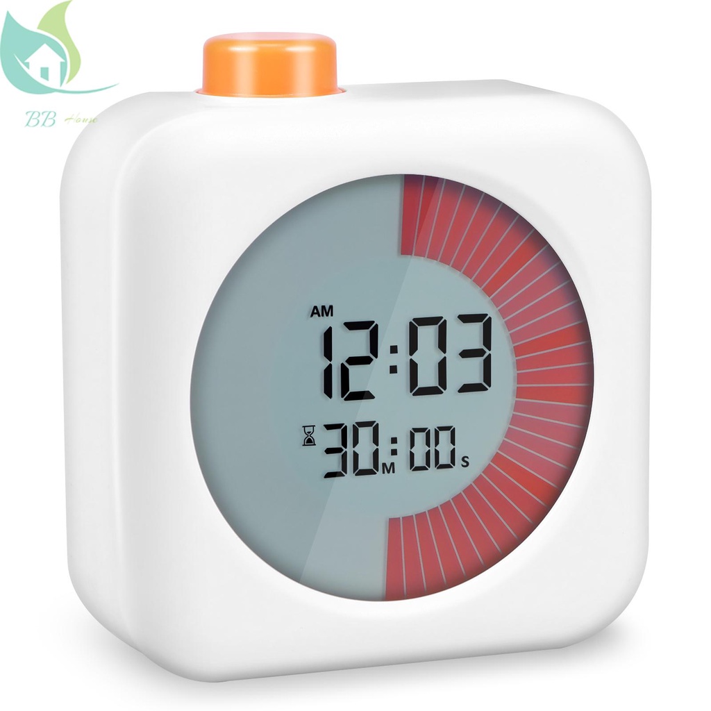 Digital Visual Timer for Kids Adults 60-Minute Visual Countdown Timer ...