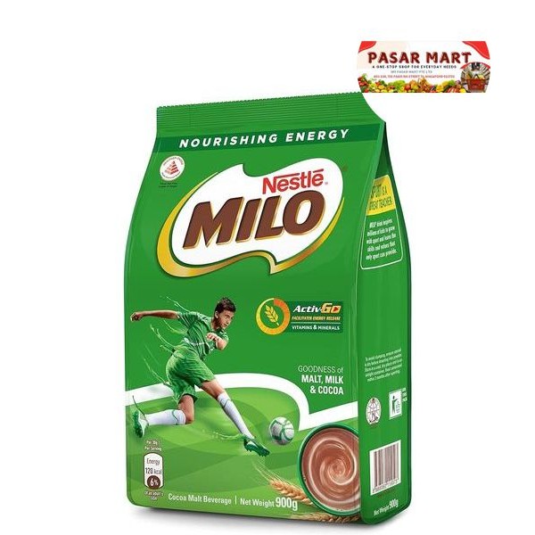 Nestle Milo Activ-Go Powder Regular Refill 900g | Shopee Singapore
