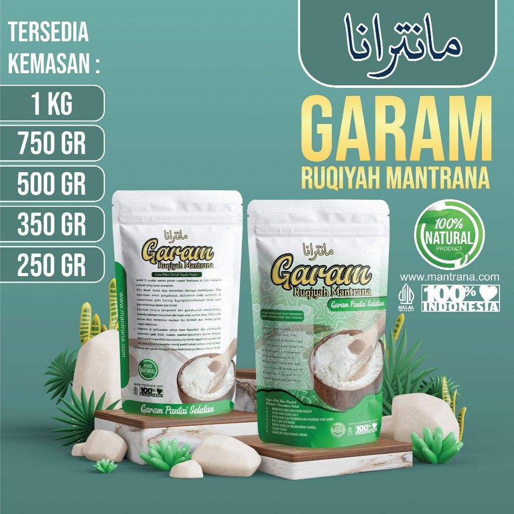 Ruqyah Mantrana Salt Packed 250 gr - 1 kg Helps Launch Fortune and Open ...