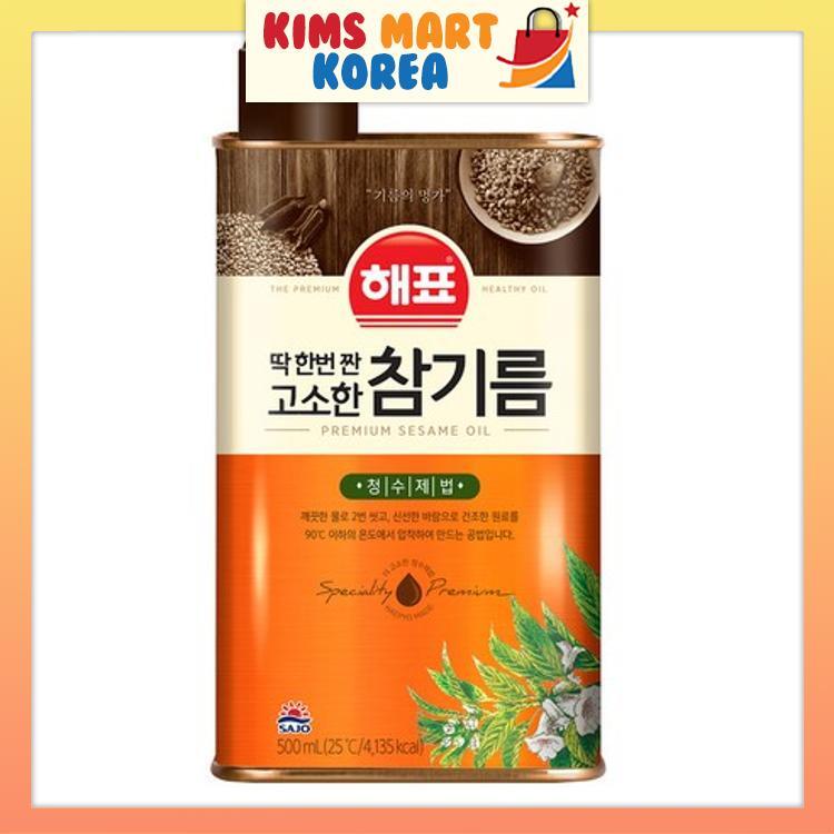 haepyo Savory Sesame Oil Korean Food 500ml | Shopee Singapore
