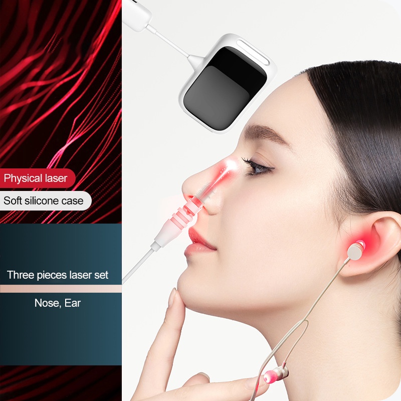 Ear Rhinitis Infrared Nasal Care 650nm Red Light Physiotherapy ...