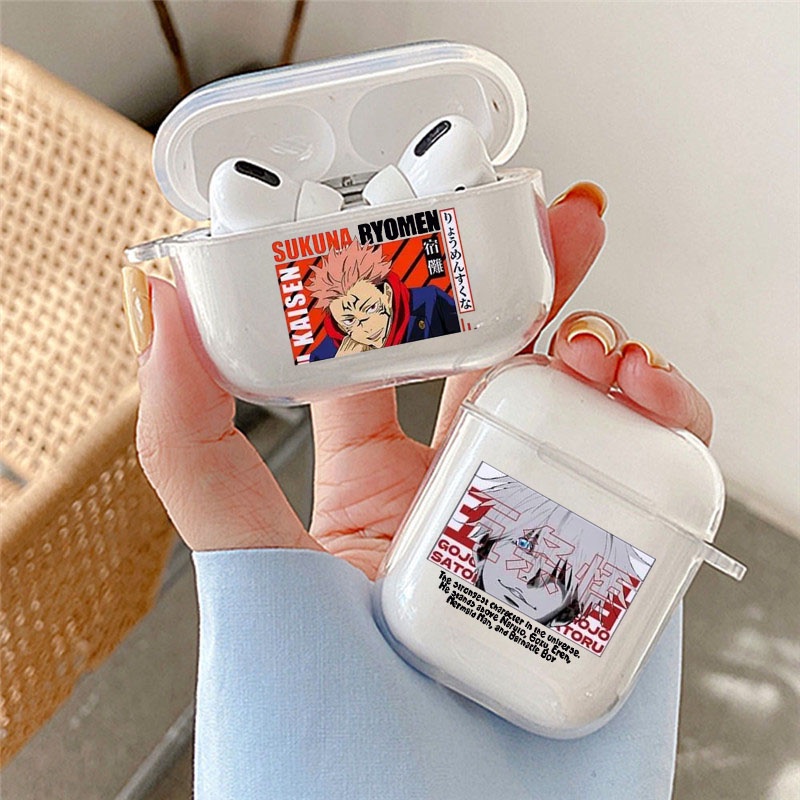 Anime Jujutsu Kaisen Satoru Gojo Earphone Case For Airpods 1 2 3 Pro ...