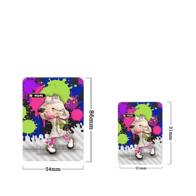 Splatoon 3 2 1 Frye Shiver Big Man Characters Costume Props Amiibo Card ...