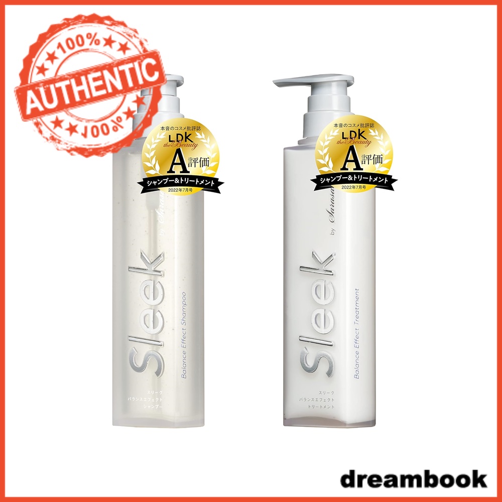 Sleek by Sarasalon Balance Effect Shampoo & Treatment (360mL) | Shopee ...
