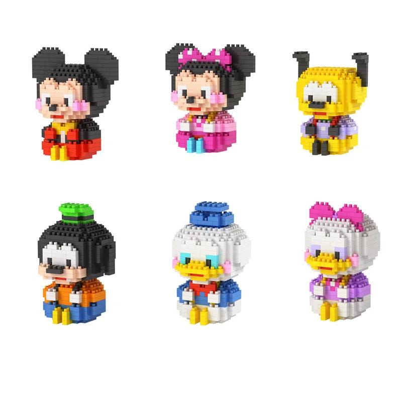 READY STOCK Cartoon Disney Diamond Building Blocks For Kids Mickey ...