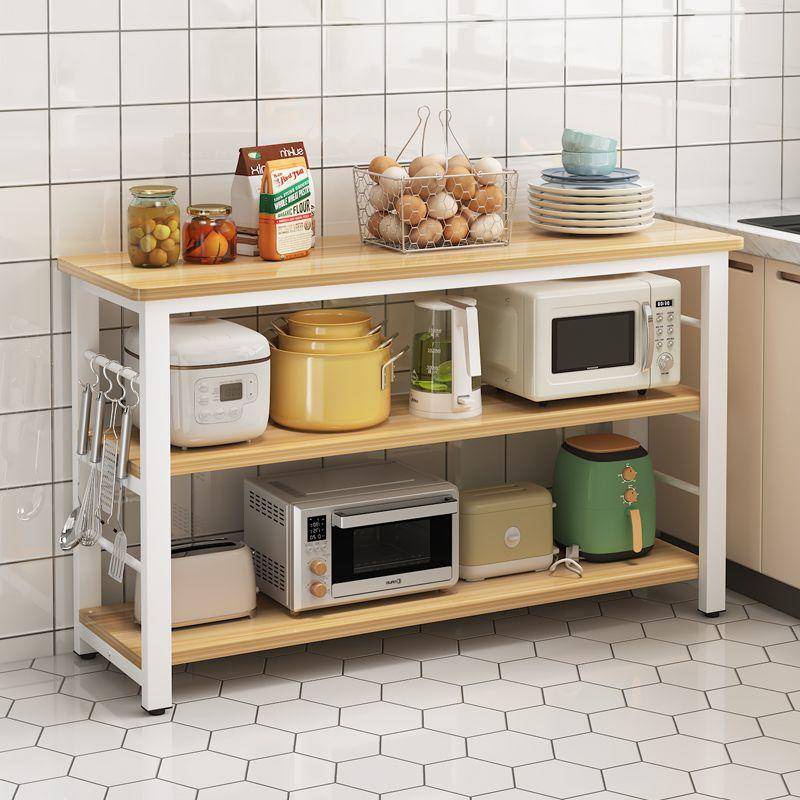 Kitchen storage rack, floor to floor, multi-layer multifunctional ...