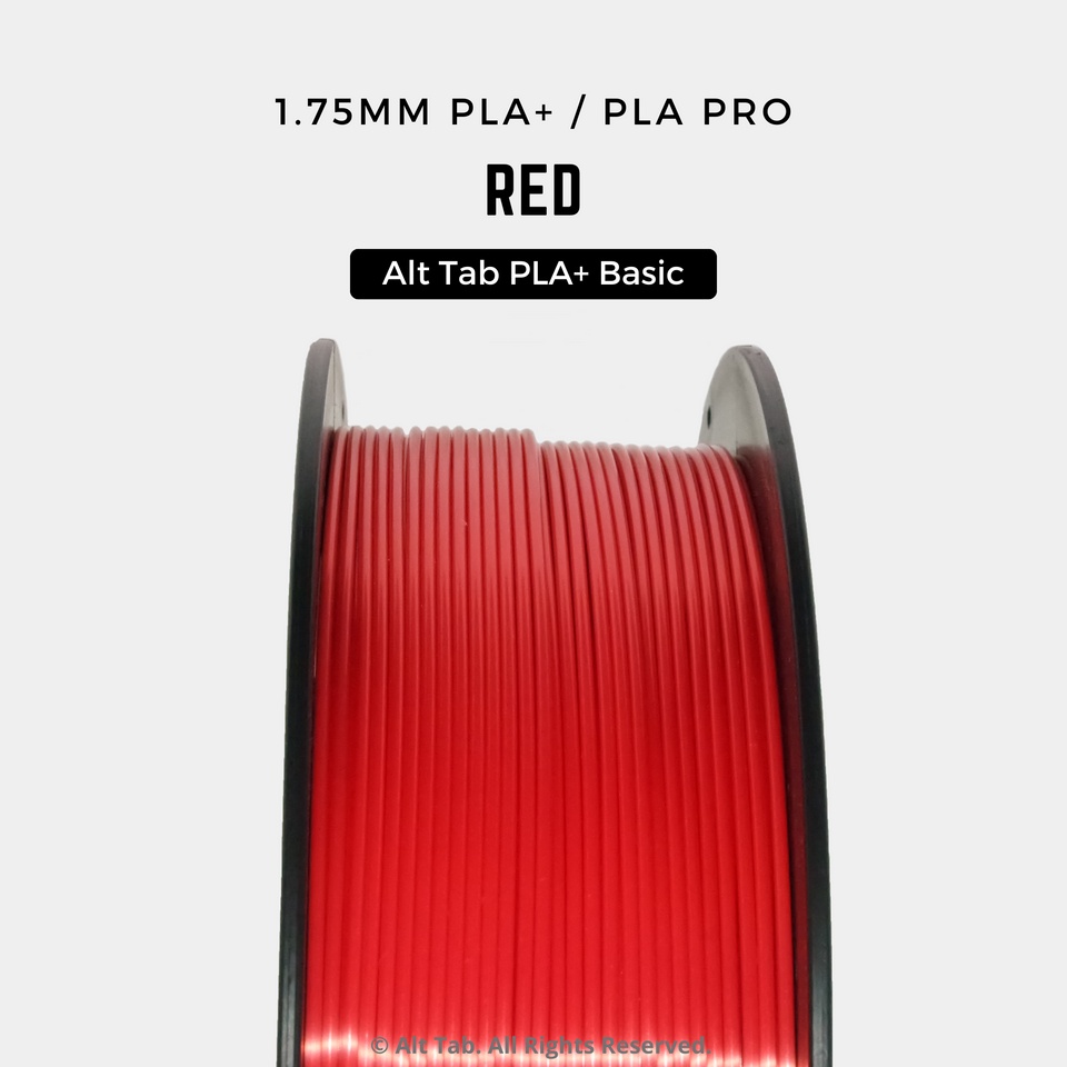 (Local Stock) Basic Red PLA PRO/PLUS/PLA+ Filament 1.75mm 1kg for 3D ...