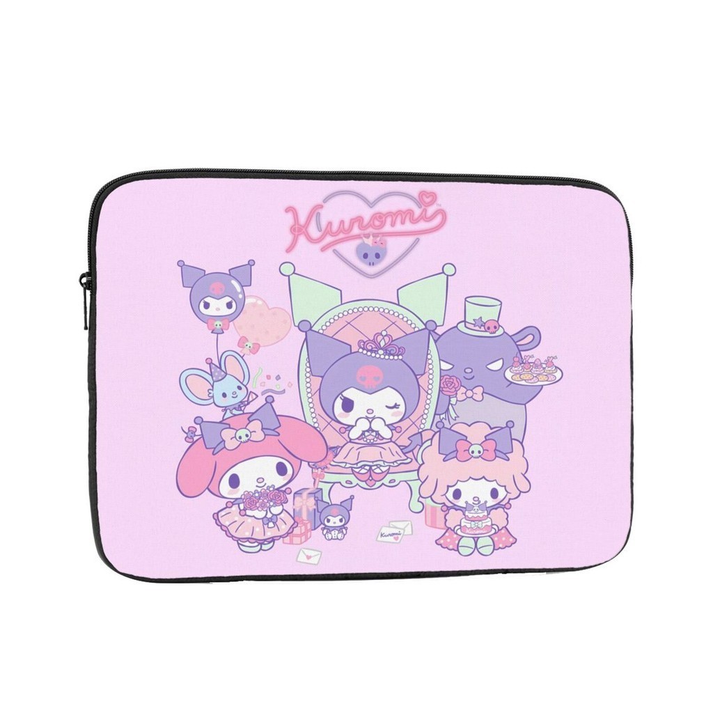 Kuromi Laptop Case, 10-17 inch Laptop Sleeve Water Resistant Durable ...