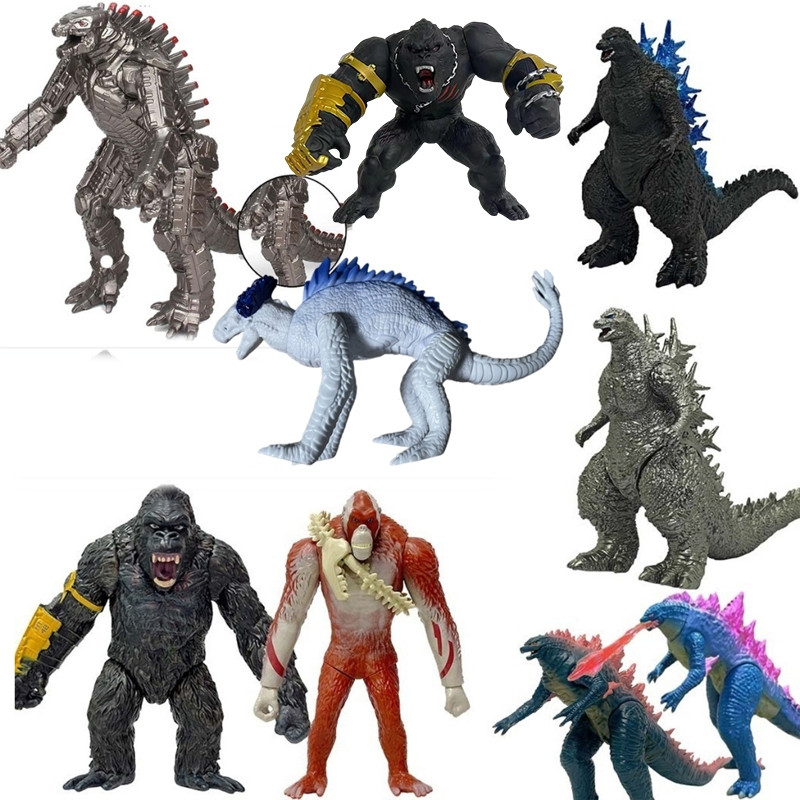 Godzilla VS Kong Minus One Movable Joint Model Toy Godzilla 2024 King Kong Skar King Action ...