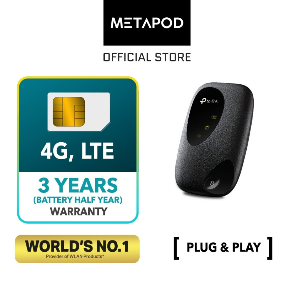 TP-LINK M7200 150 Mbps 3G/4G LTE Mobile Travel WiFi Router/MiFi/Hotspot ...
