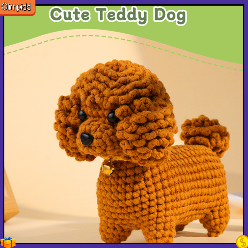 olimpidd| Beginner-friendly Crochet Kit Crochet Material Pack Complete ...