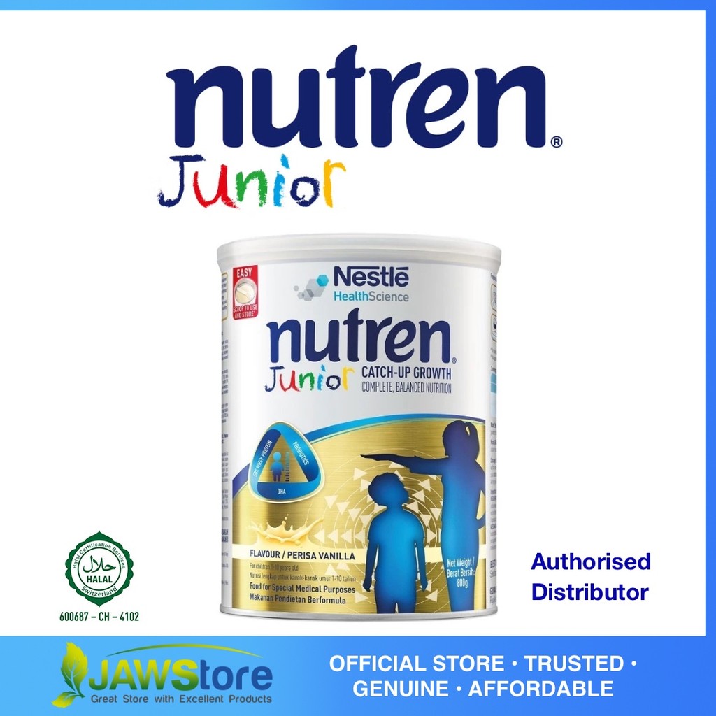 Nestle Nutren Junior Powder 800g | Shopee Singapore