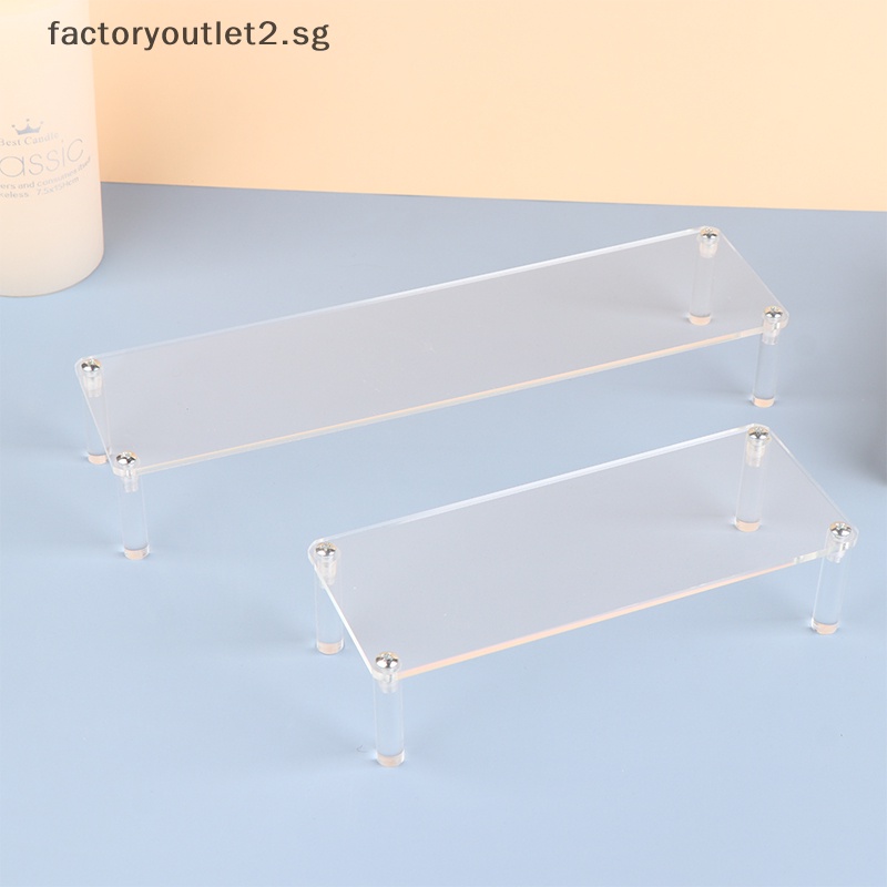 factoryoutlet2.sg Acrylic Display Stand Clear Display Riser Rack for ...