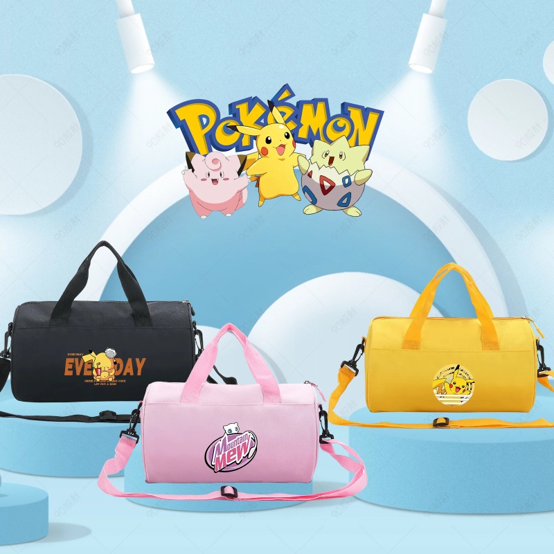 Pokemon series multifunctional travel bag fitness and sports waterproof ...
