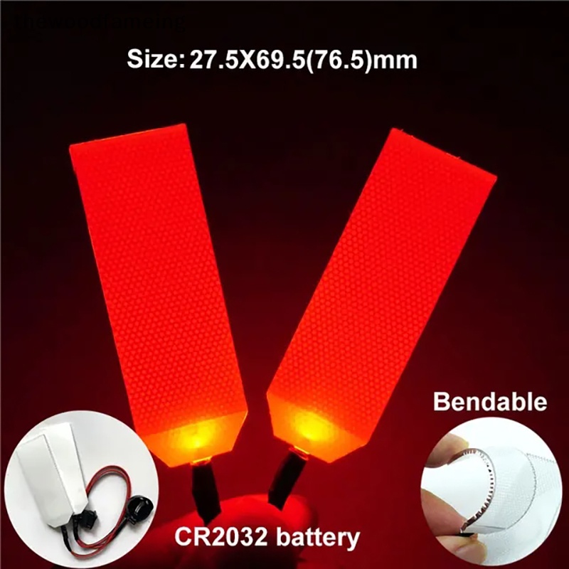 hewoodfameing Flexible Bendable DIY LED Light Eyes Kits For Helmet Mask ...