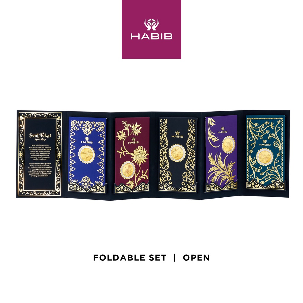 HABIB Tekat 2.0 Collection Set | 999.9 Gold Wafer Coin (1.00g) | Shopee ...
