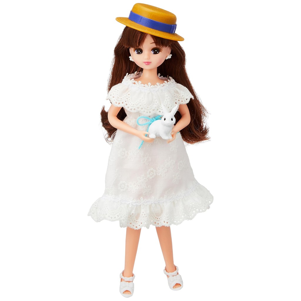 TAKARA TOMY "Licca-chan Doll LD-07 Outing with Bunny" Dress-Up Doll ...