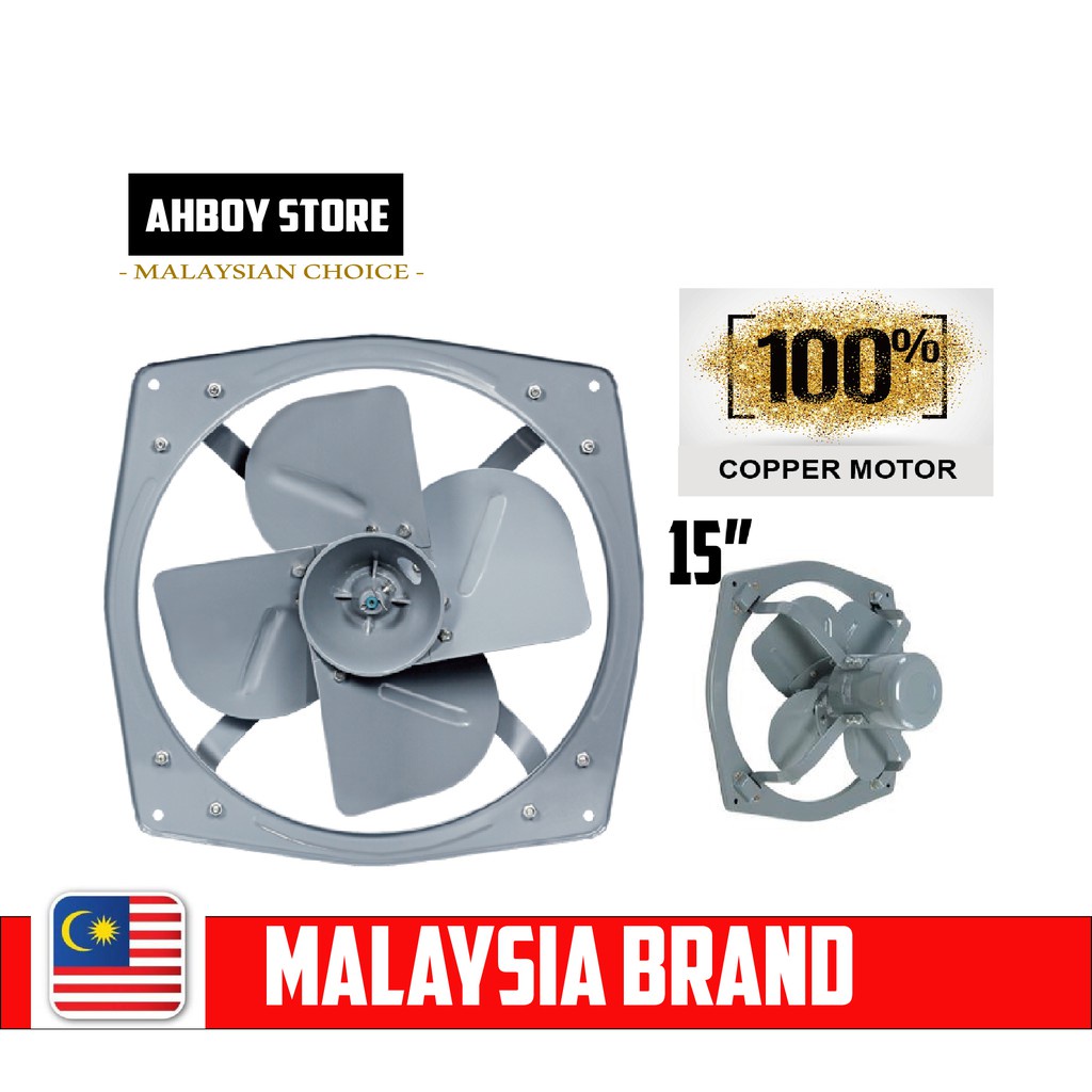 🇲🇾 15 inch - WF Industrial HEAVY DUTY Exhaust Fan Ventilation Fan Wall ...