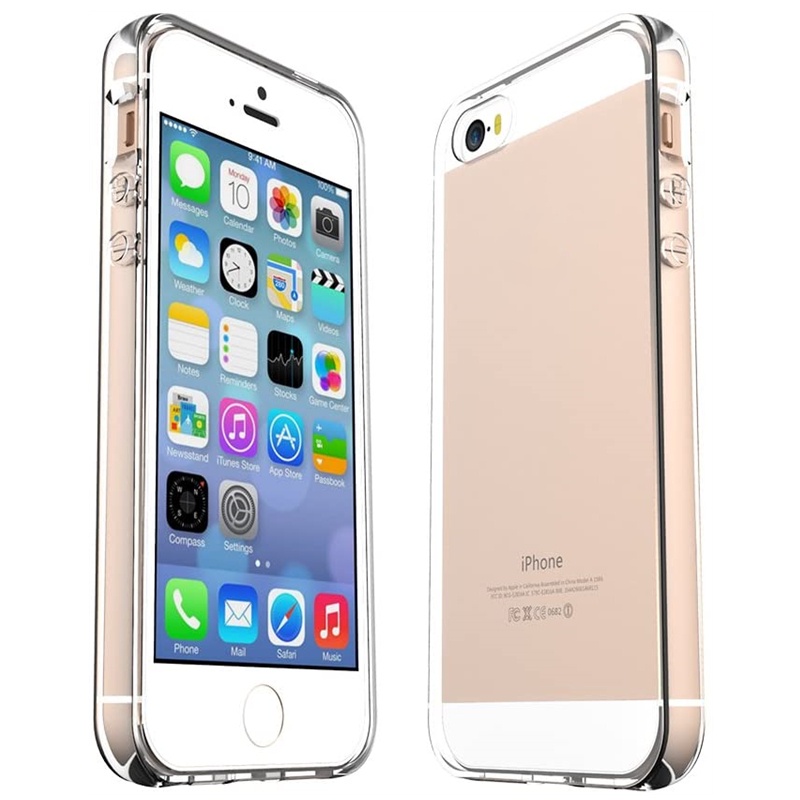 For Apple iPhone 5 5S 6 6s 7 8 Plus SE 2016 X XR XS Max Slim Soft Clear ...
