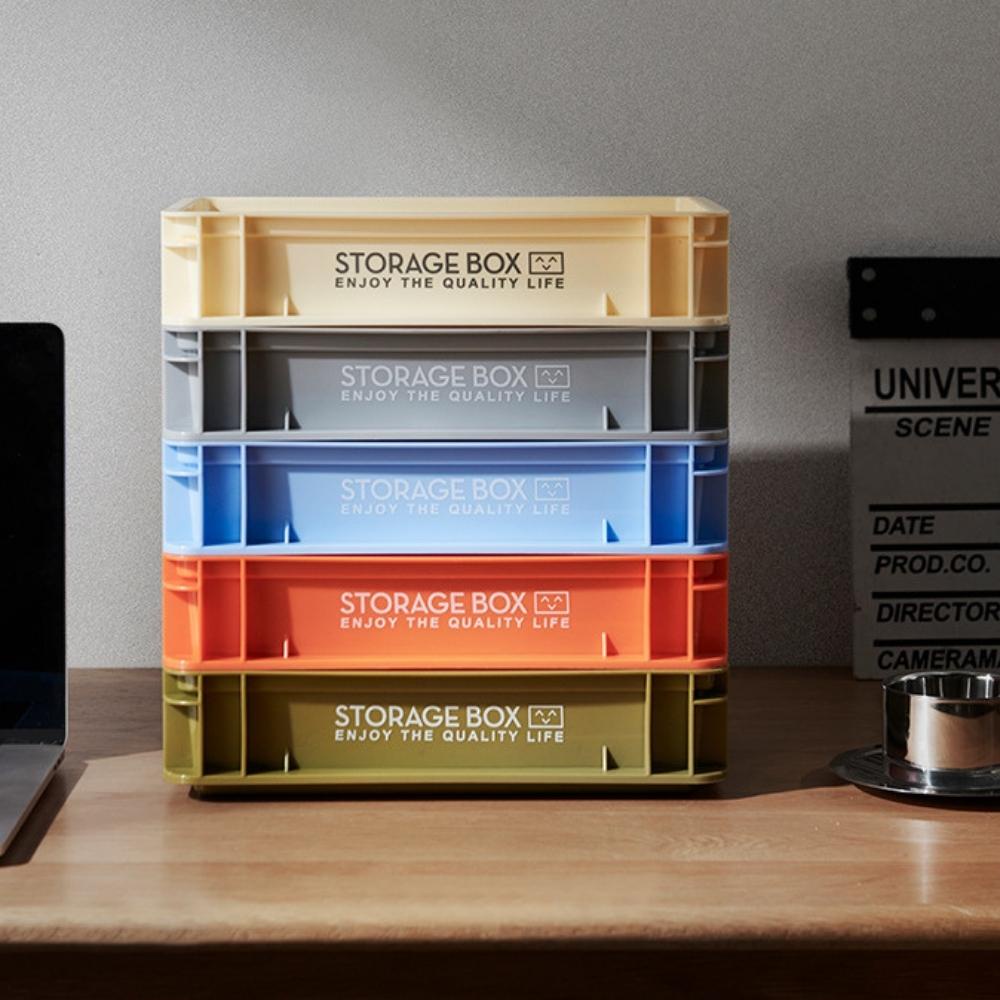 Storage Box Stackable Storage Organizer Industrial Style 5 Sizes ...