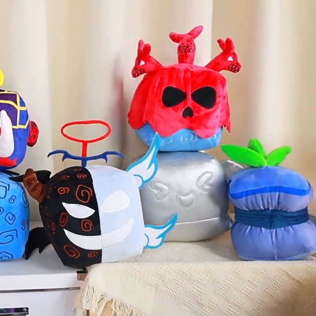 20cm New Style Blox Fruit Cube Plush Demon Fruit Plush Toys Dolls Plush ...