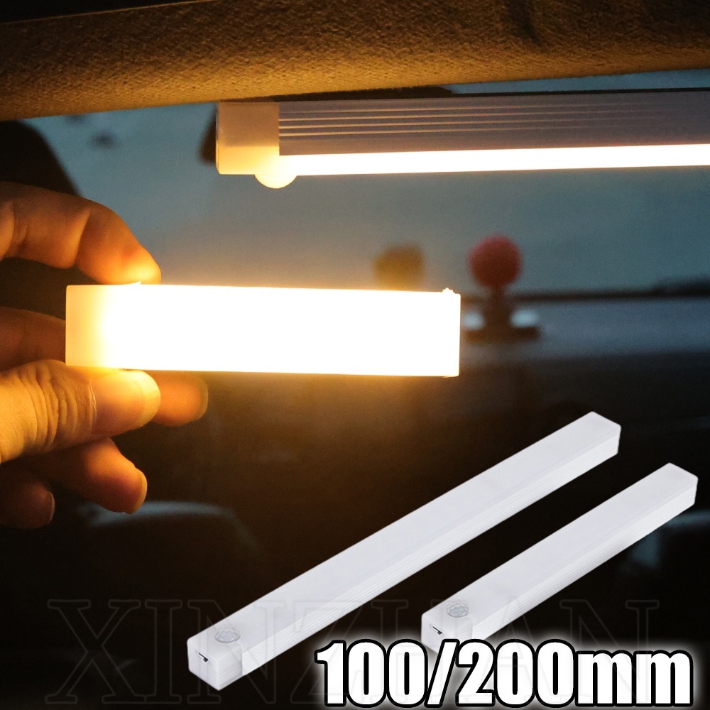Car Ceiling Auxiliary Lamp - Auto Interior LED Light Strip - Wireless ...