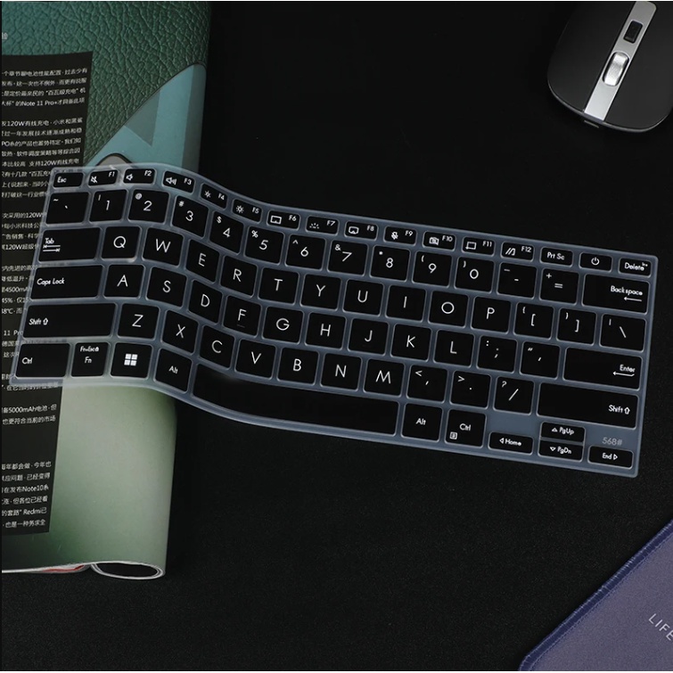 laptop Keyboard COVER Skin For ASUS ZenBook 14X OLED 2023 Q420VA Q420V ...