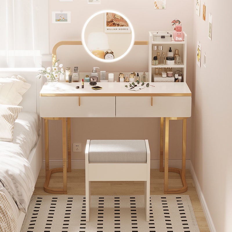 {Sg Sales}Dressing Table Small Makeup Table Storage Cabinet, Integrated ...