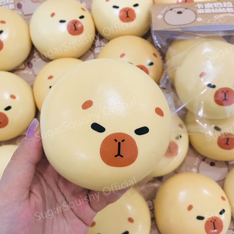 HaChiMi Kapibala Bun Rebound Decompression Vent Toy Squishy Slow Rising ...