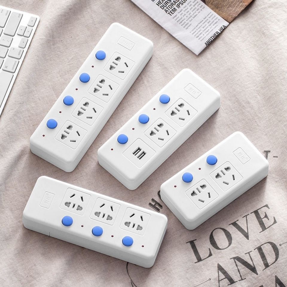 Self-Connector Socket Drag Wire Patch Board Wireless Power Strip Power Strip Multi-Function Usb ...