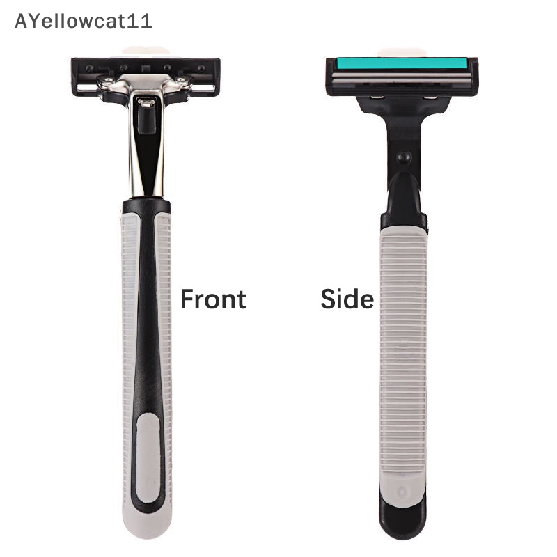 AA 2 Layers 1 Razor Holder Shaving Machine Safety Razor Blades Manual ...