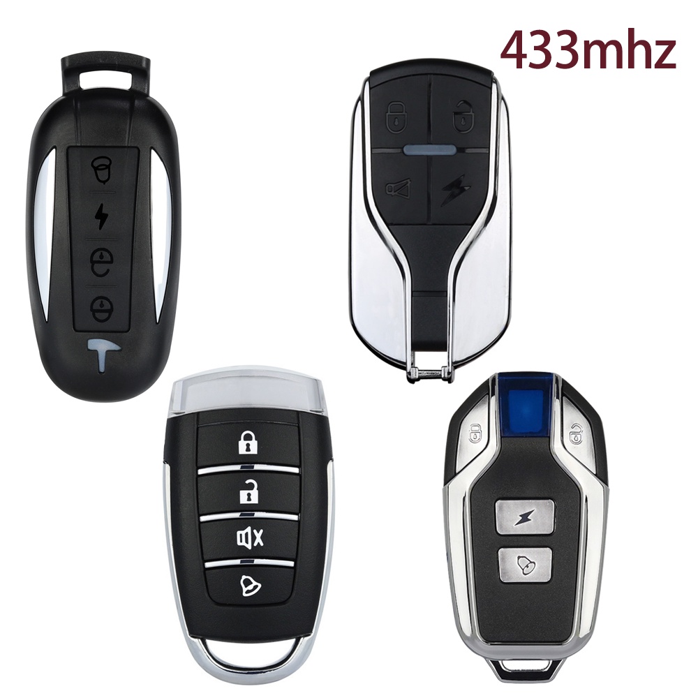 433Mhz Garage Door Copy Remote Control Cloning Code 4 Keys RF ...