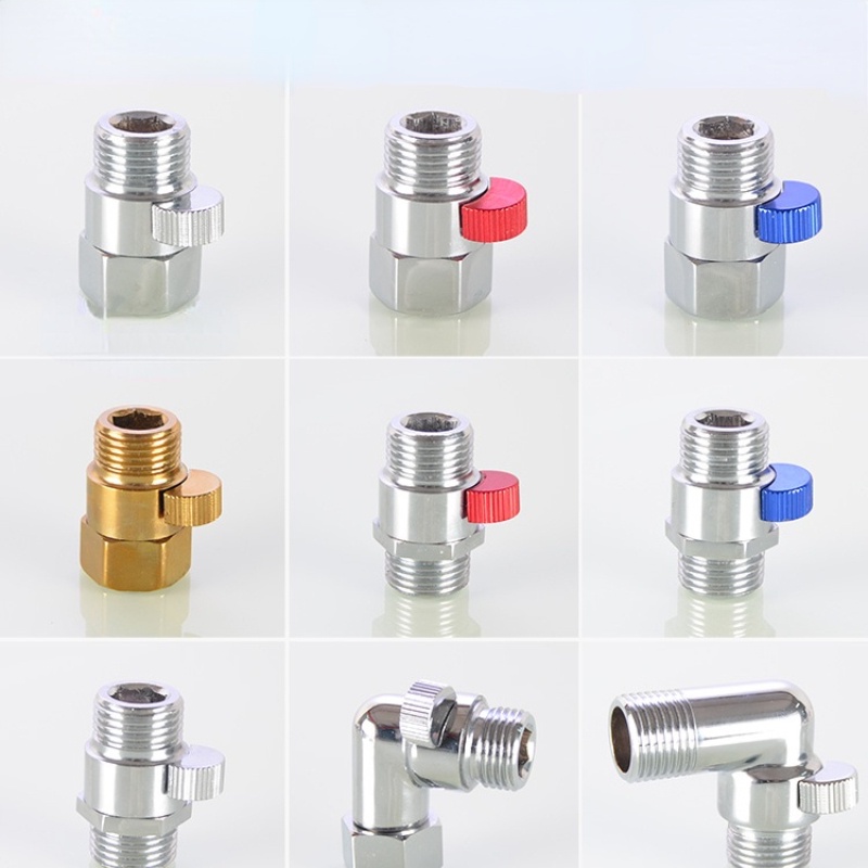 [XNY] All Copper 4 Minutes Quick Open Straight Valve Toilet Water ...