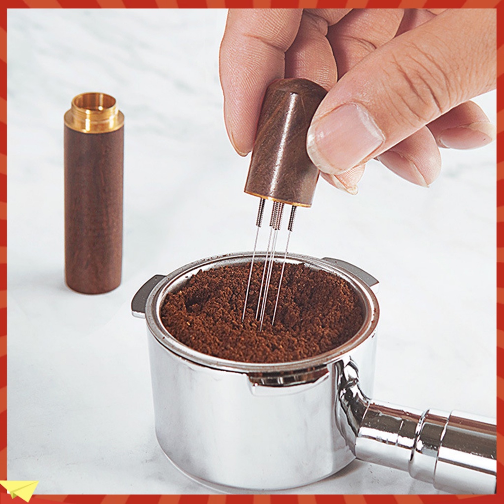 GH| Coffee Distribution Needle Stainless Steel 5 Needles Leveler Tool ...