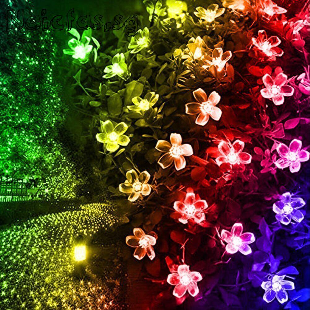 10/40/80 LED Cherry Blossom Fairy Tale Light String Wedding Party ...