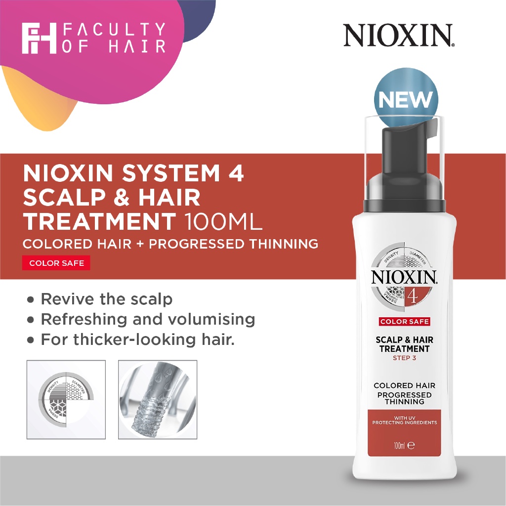 Nioxin System 4 Scalp & Hair Treatment (100ml) | Shopee Singapore