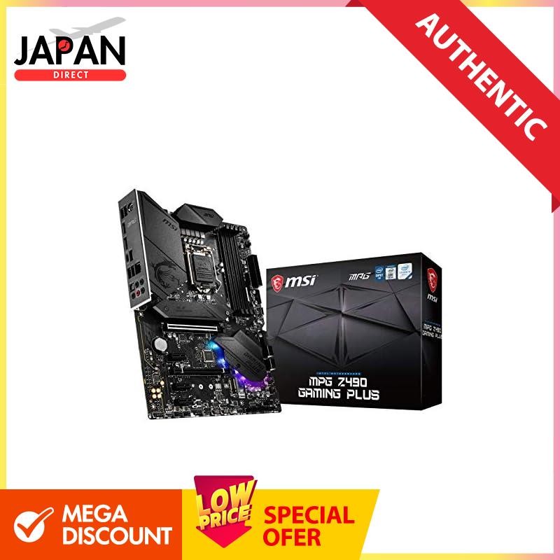 MSI MPG Z490 GAMING PLUS Motherboard ATX [with Intel Z490 chipset ...